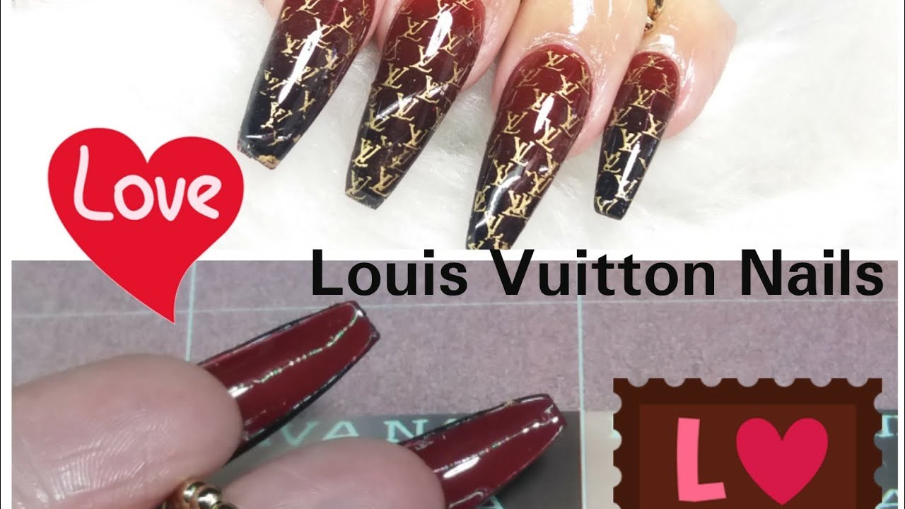 Louis Vuitton Nails/Shoes Inspire 👠💅 #nails #acrylicnails #LVnails ...