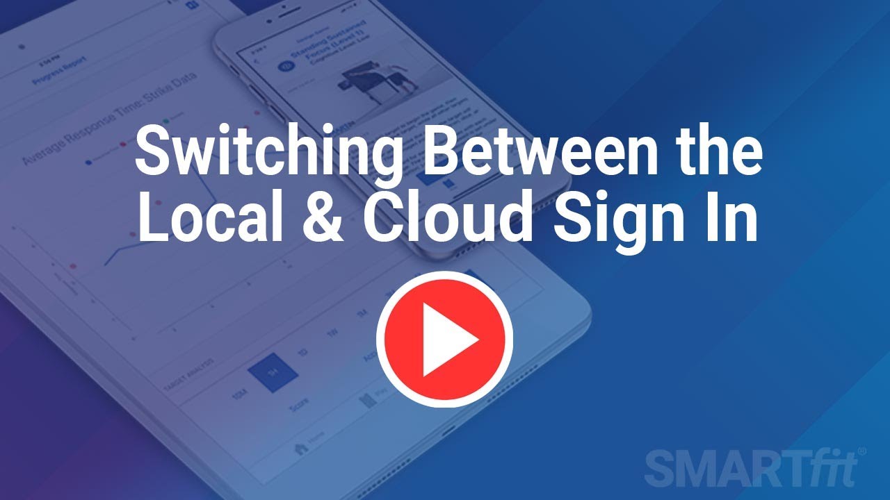 Switching Between the Local and Cloud Sign In - YouTube