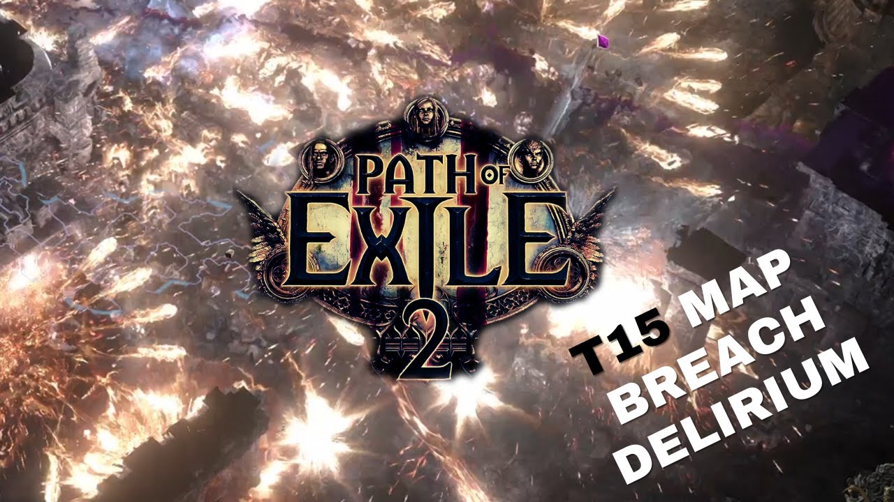 PoE 2 Chronomancer build | Breach | Delirium | T15 mapping with Boss ...