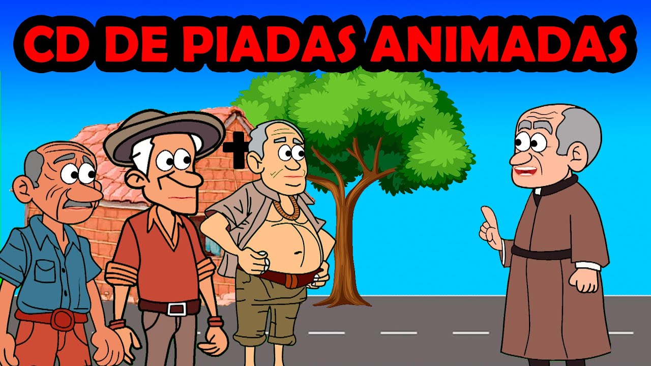 SHOW DE PIADAS EM DESENHO ANIMADO - PIADAS VARIADAS - YouTube