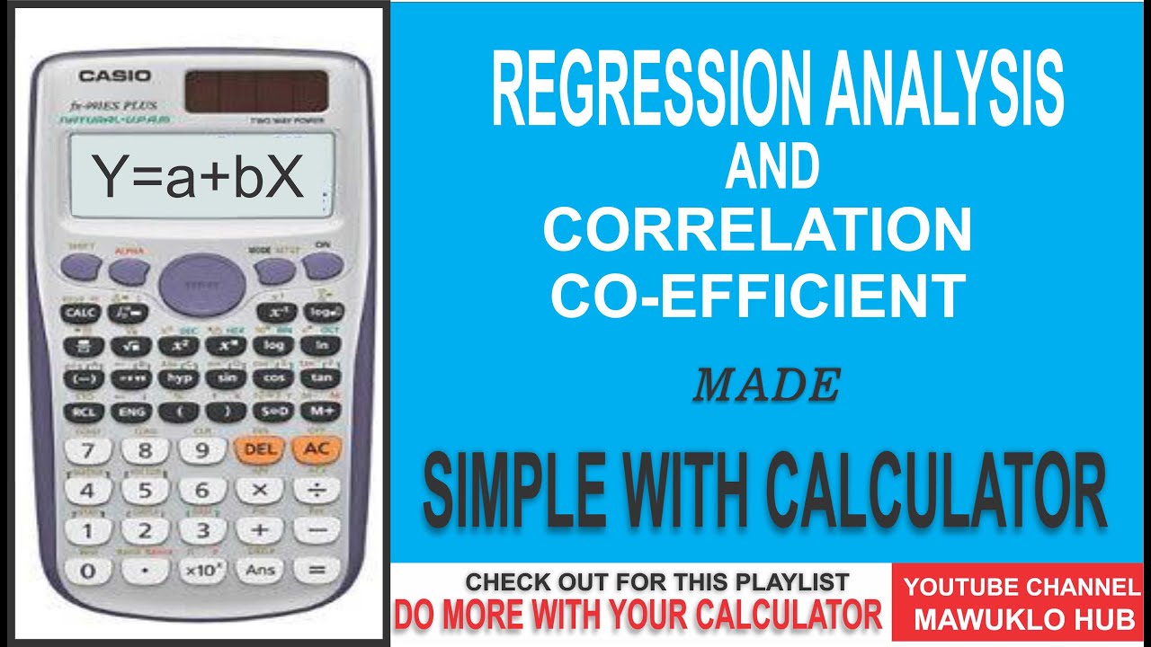 REGRESSION ANALYSIS AND CORRELATION COEFFICIENT WITH NATURAL DISPLAY ...