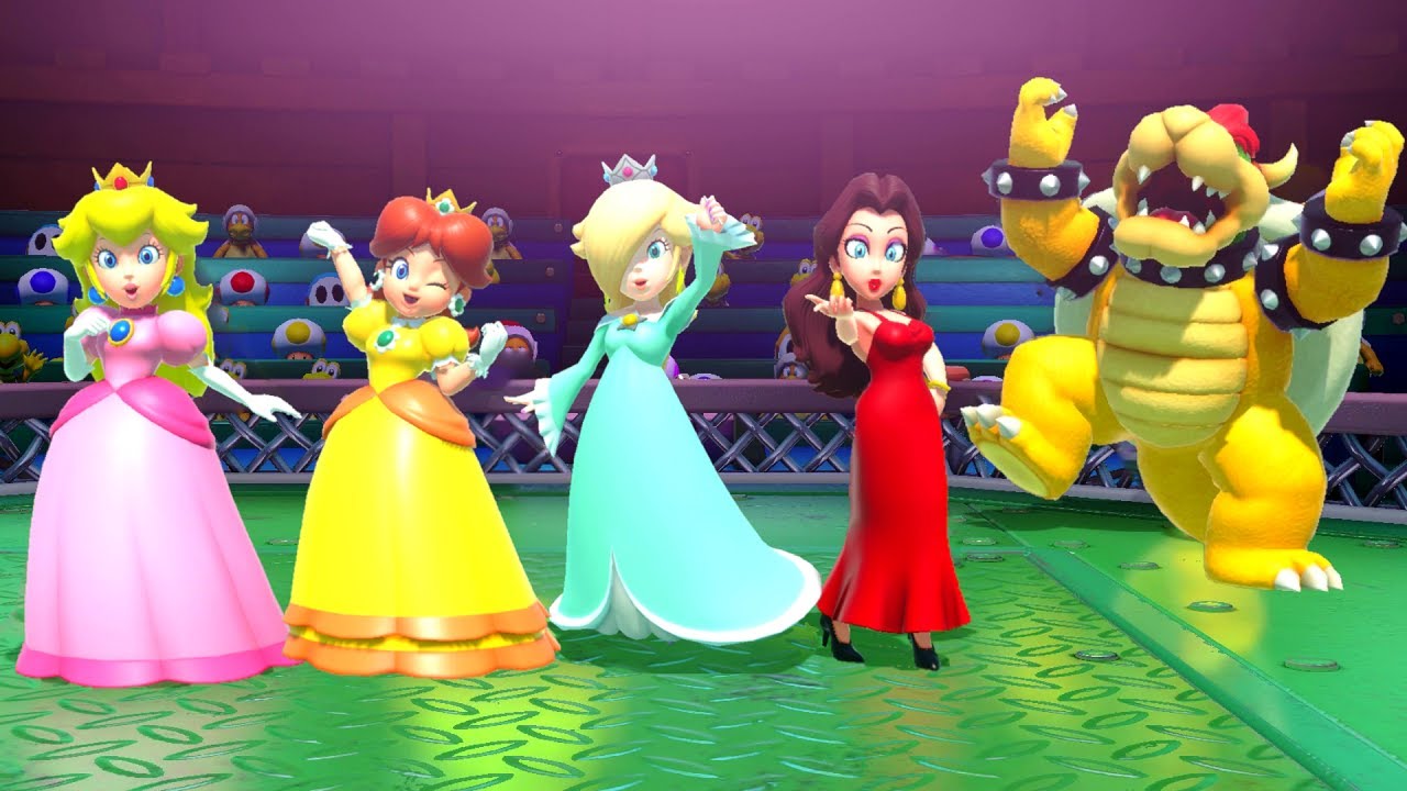 Can Mario's Girlfriends beat Bowser in these Mario Party Minigames ...