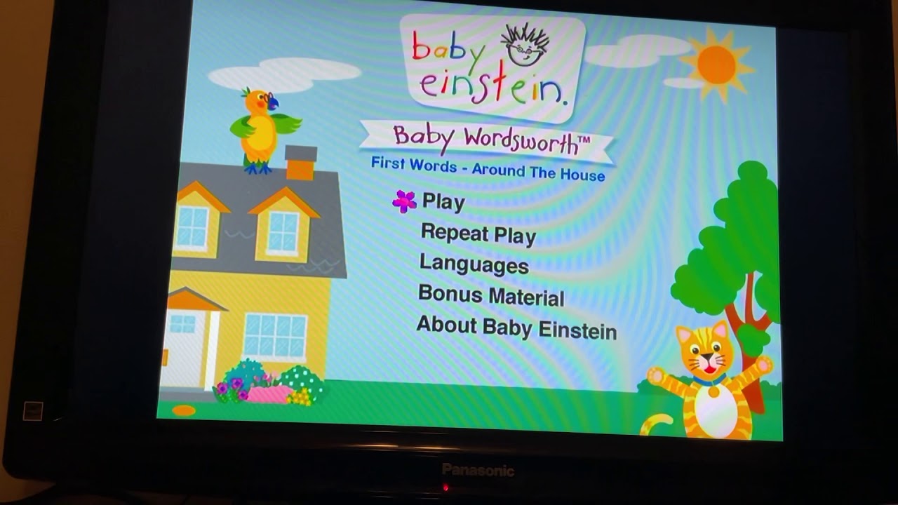 Baby Wordsworth First Words Around The House Dvd