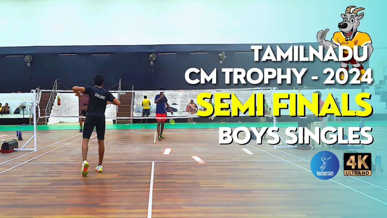 JOSHUA NICOLAS vs ALFRED JOSEPH - SEMI FINALS | BOYS SINGLES | CM ...