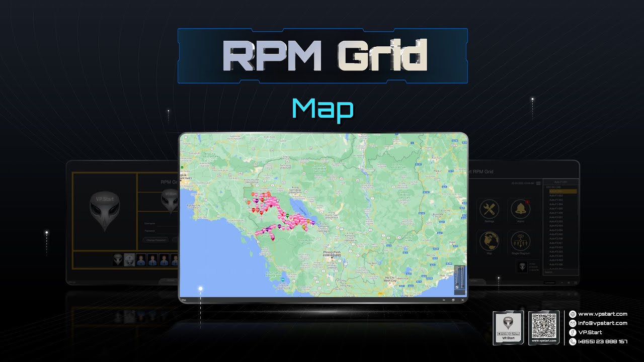 How to use RPM Grid function: Map - YouTube