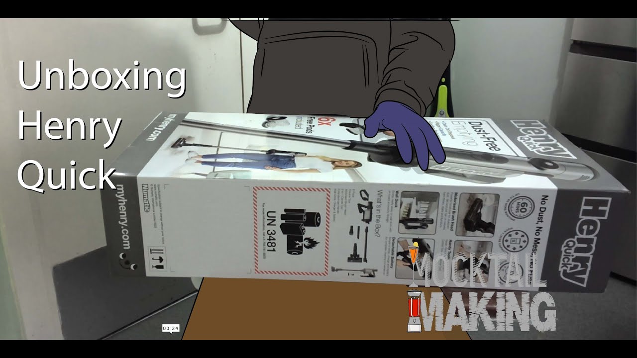Henry Quick Grey Hoover unboxing - YouTube