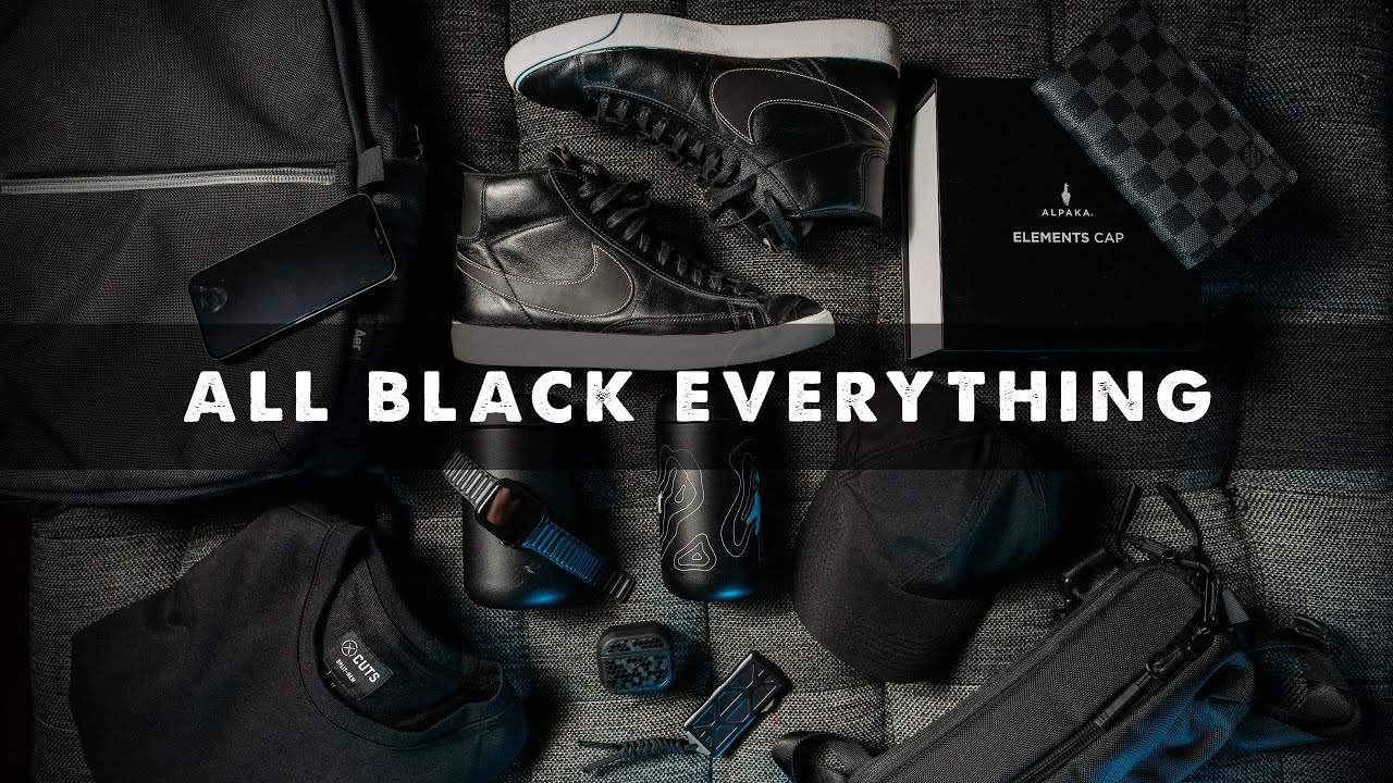 ALL BLACK Everything Gift Guide 2021 [Blackout Edition] - YouTube