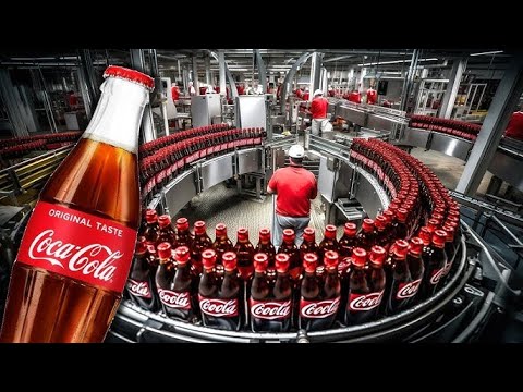 Kako se pravi Coca-Cola u fabrici | Proces proizvodnje Coca-Cole - YouTube