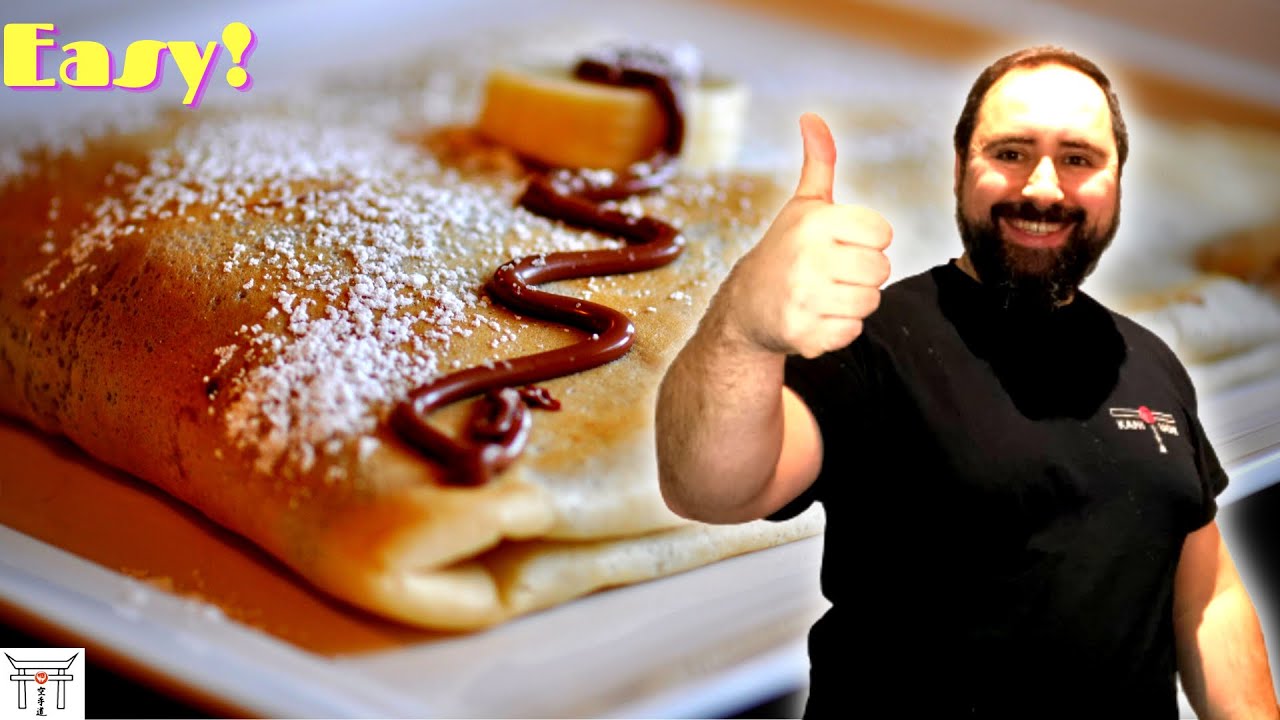 How to make French Pancakes - YouTube