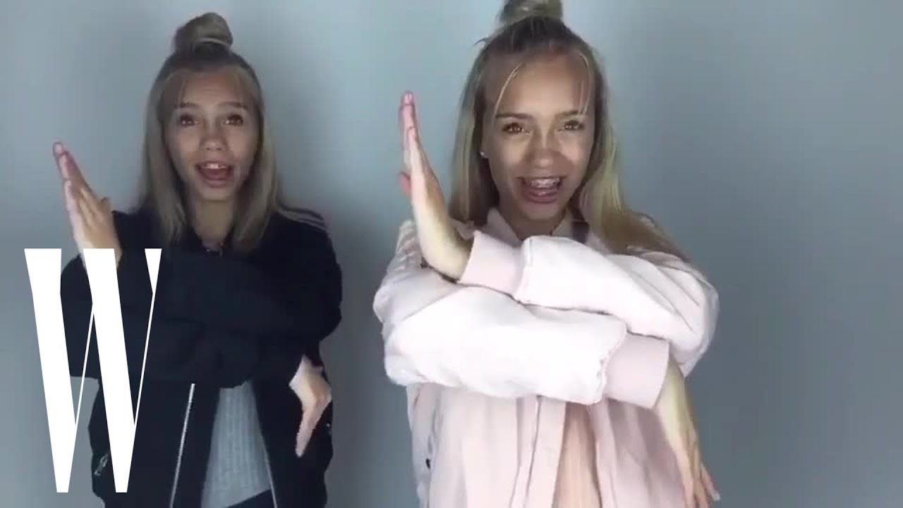 Twin Musical.ly Stars Lisa and Lena Dance to Rihanna - YouTube