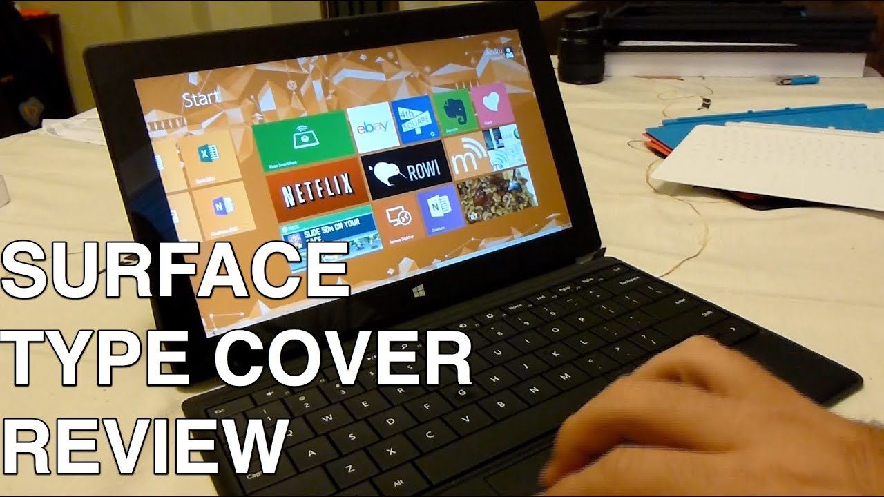 Microsoft Surface Type Cover review - YouTube