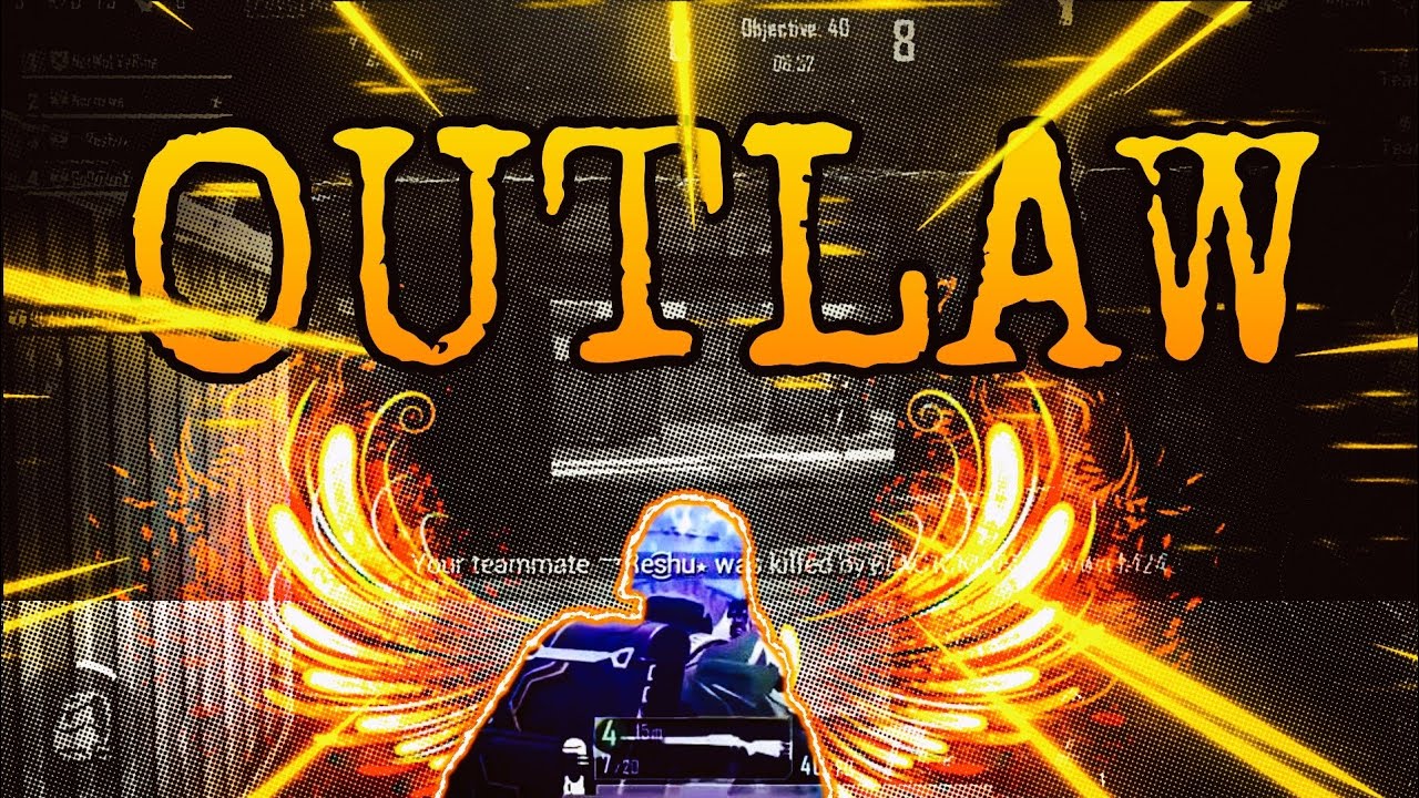 OUTLAW X BGMI | 4 FINGER CLAW | BGMI MONTAGE | DRAG SKaDoosh - YouTube
