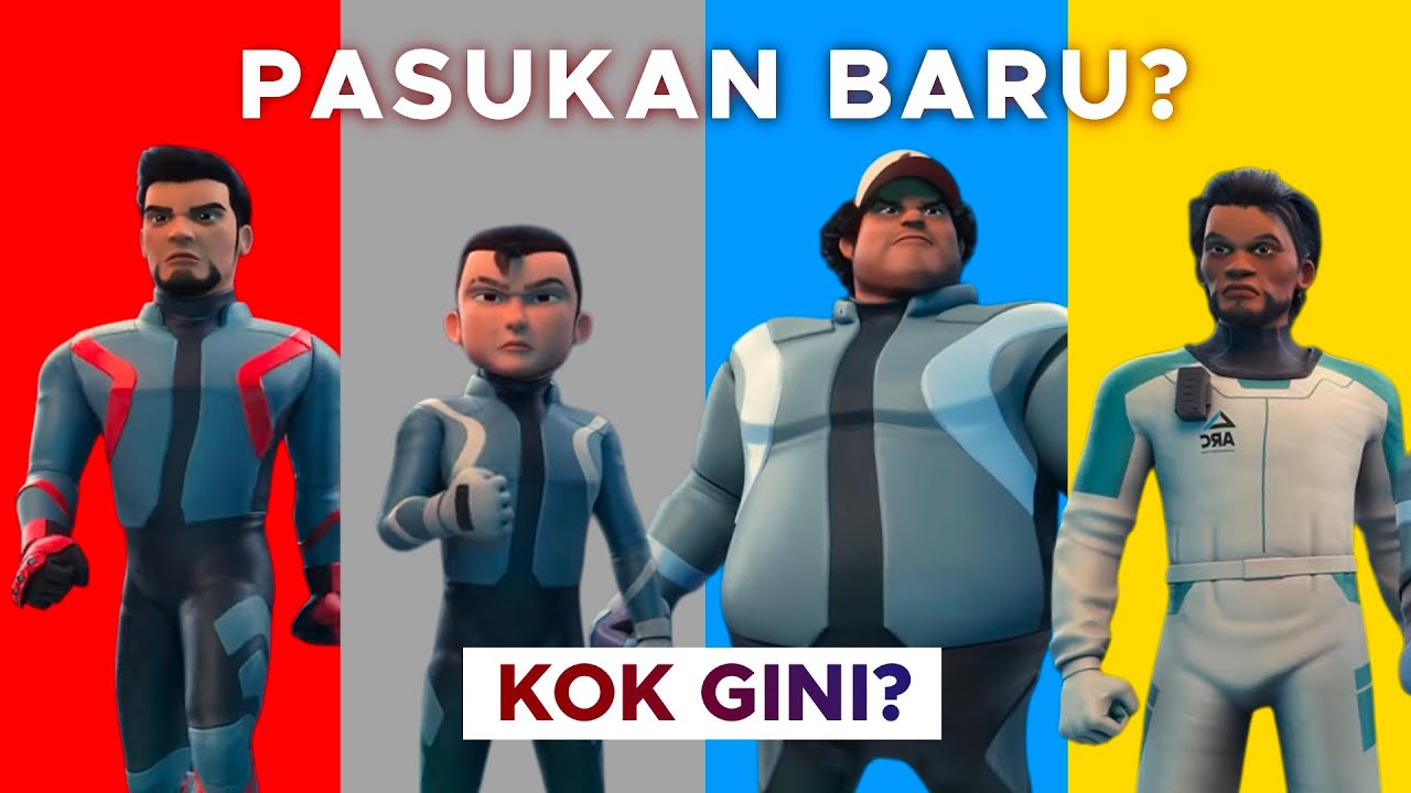 Ejen Ali Teh Movie 2 [THeory] - Team baru ejen Bakar, Bobby, dan Fit ...