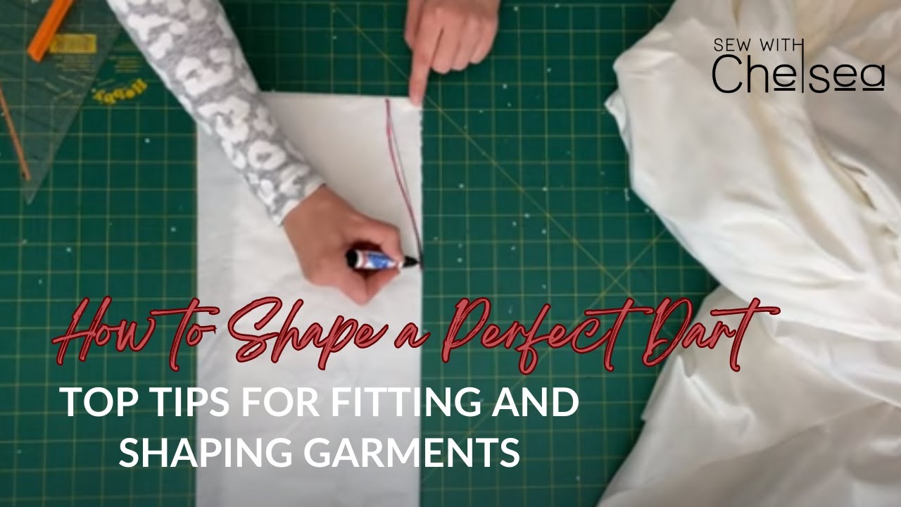 How to use a dart: top tips for fitting and shaping garments - YouTube