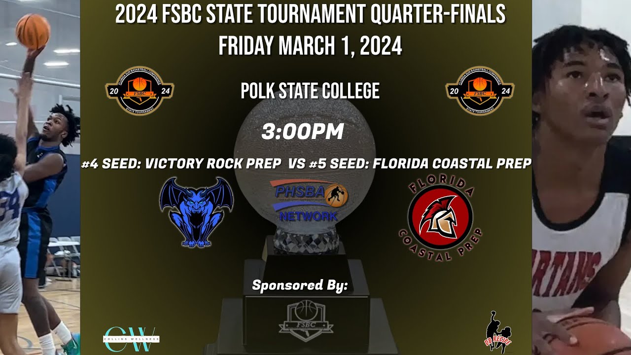 4th Seed: Victory Rock Prep (Gulf) vs 5th Seed Florida Coastal Prep ...