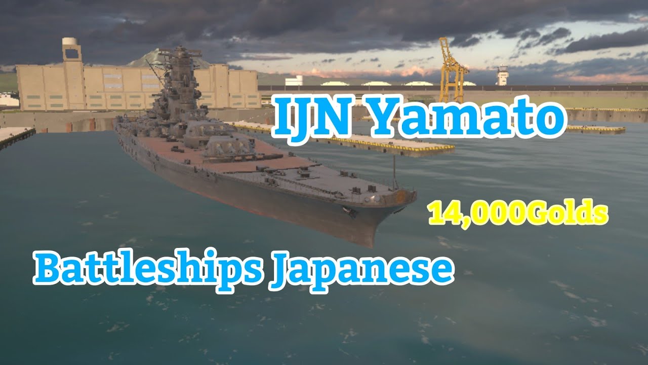 Modern Warships IJN Yamato Battleships Japanese. - YouTube