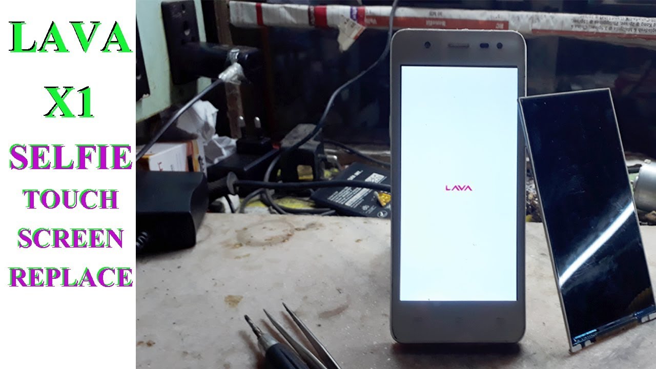 How To Replace Lava x1 Selfie Screen | Disassembly - YouTube