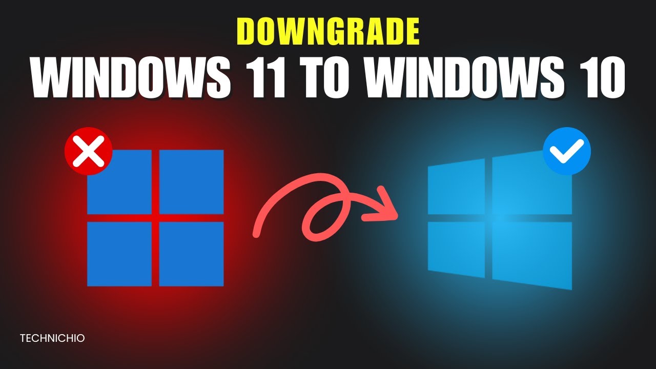 How To Downgrade From Windows 11 To Windows 10 (Easiest Method) - YouTube
