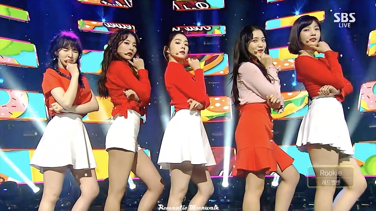 레드벨벳 (Red Velvet) - Rookie 교차편집 [Live Compilation/Stage Mix] - YouTube