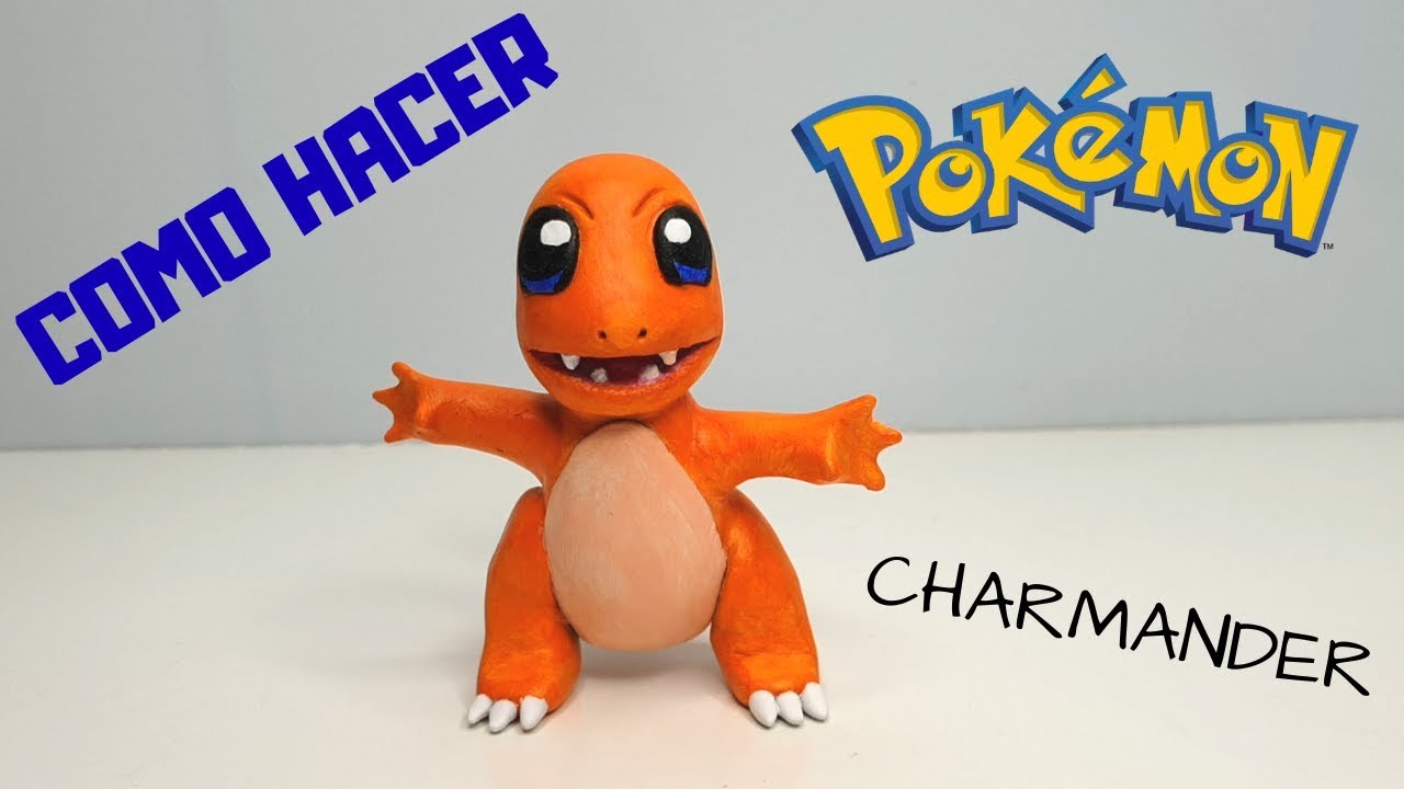 Como hacer a CHARMANDER de Pokemon con Super Sculpey [ Plastilina ...