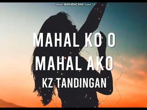 Mahal ko O Mahal Ako Lyrics - KZ Tandingan - YouTube