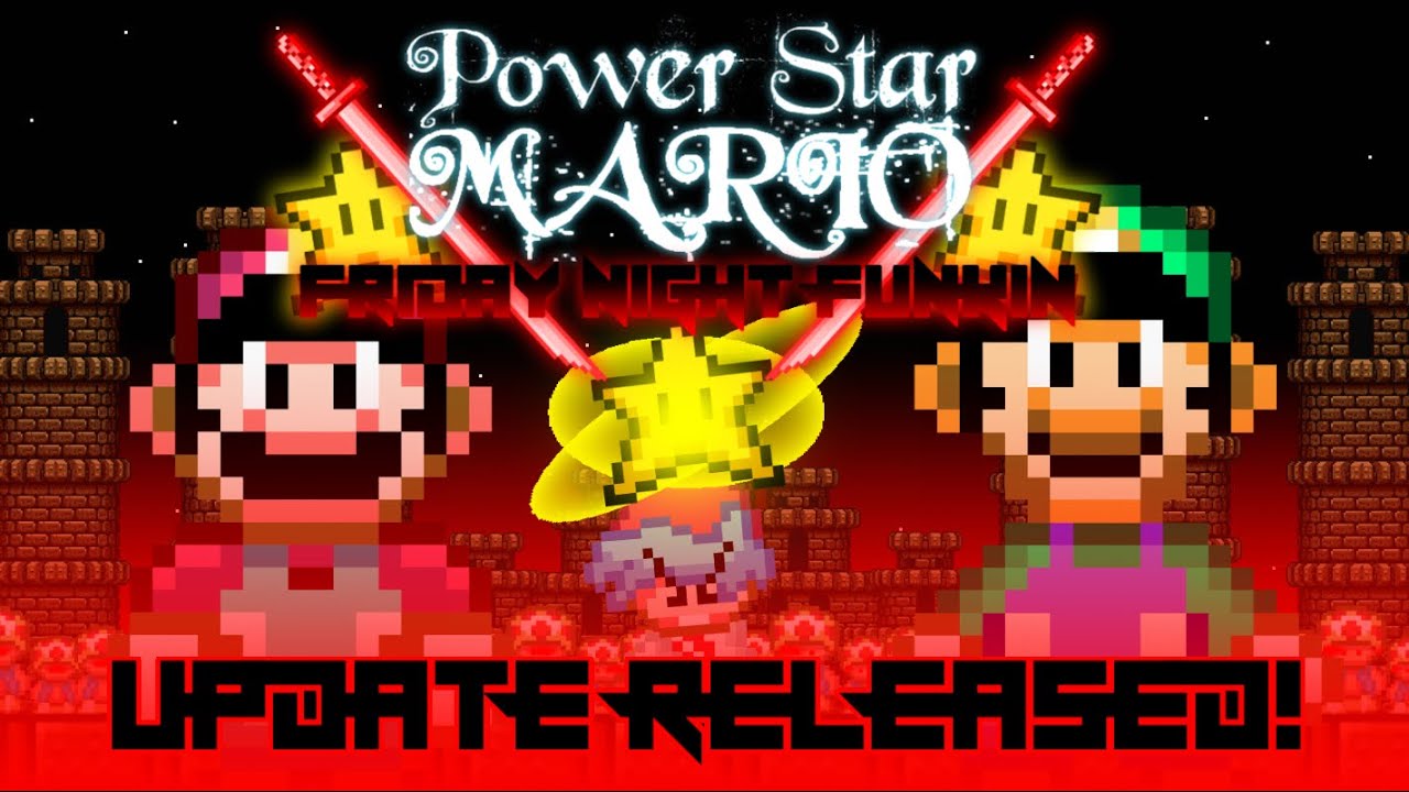 Friday Night Funkin’ Power Star Mario New Trailer + UPDATE - YouTube