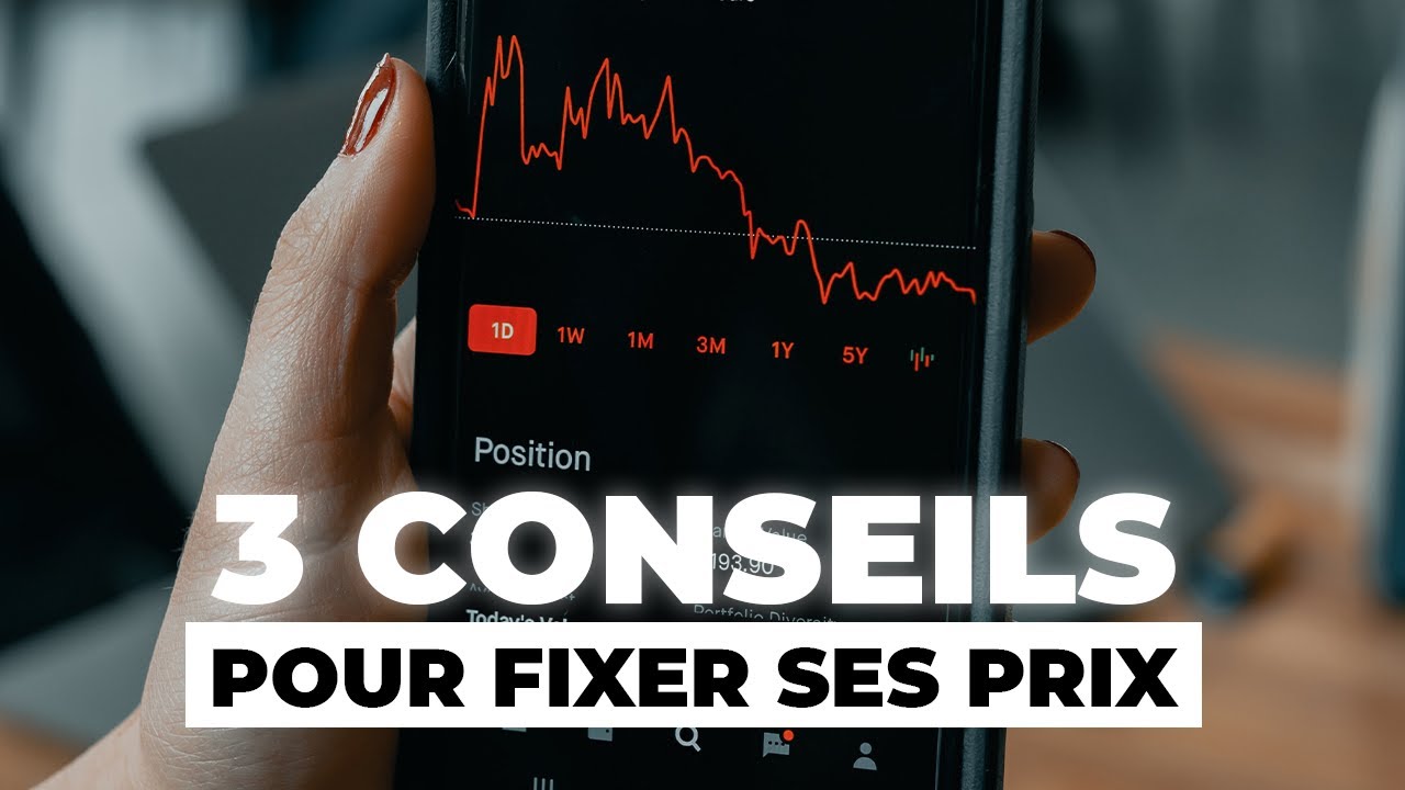 3 CONSEILS pour FIXER VOS PRIX - YouTube