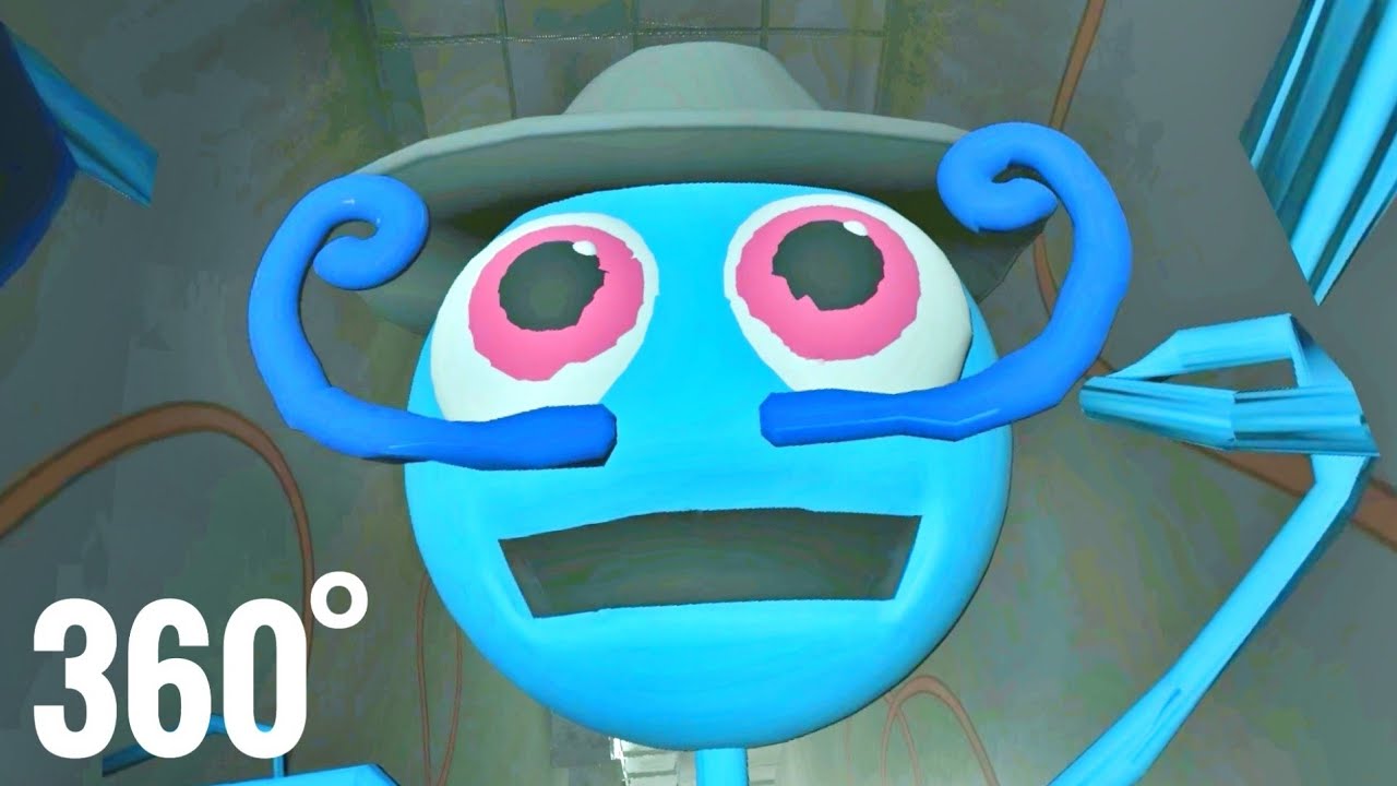 360 Video Poppy Playtime Chapter 2 Daddy Long Legs Jumpscare - YouTube