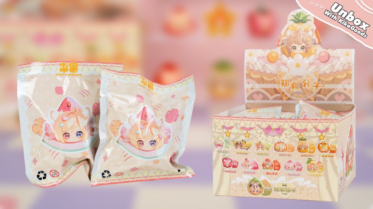 Unboxing Moni Cat Sweet Delicious Mini Cute Beans Series Blind Bag # ...