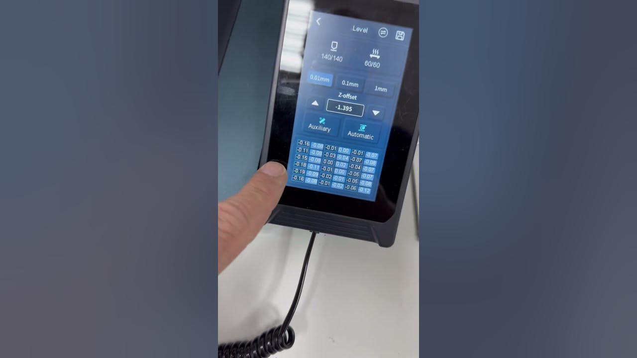 Neptune 4 pro mesh calibration - YouTube