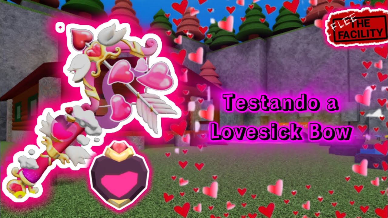 Testando a Lovesick Bow! Flee The Facility - Roblox - YouTube