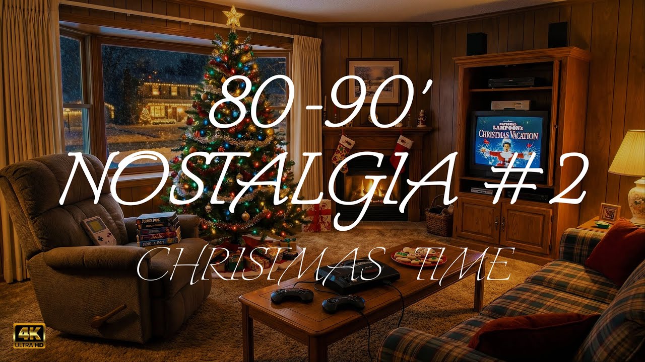 Pure 90's nostalgia during christmas PART 2 ️ 4K ULTRA - YouTube