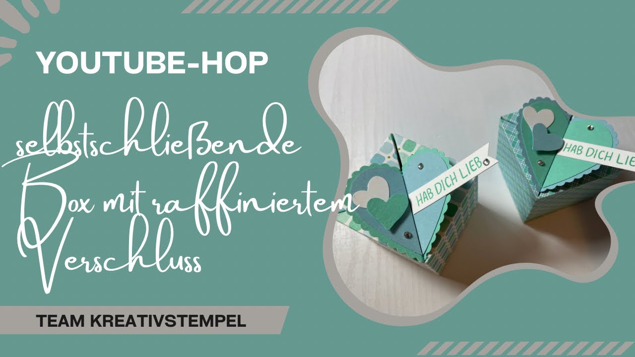 Selbstschließende Box mit einem raffinierten Verschluss - YouTube-Hop ...