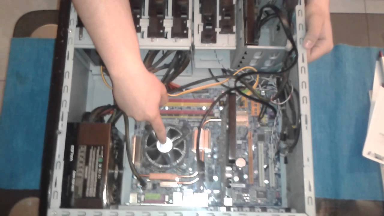 Partes de torre de ordenador - Componentes del pc - YouTube