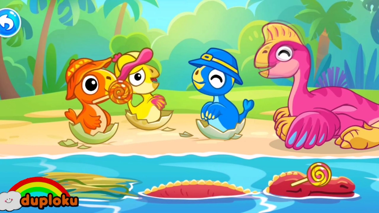 Main Yuk | Game Dino Island 2 Duploku - YouTube