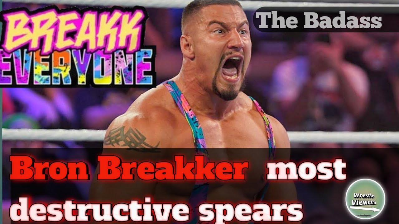 Bron Breakker Most destructive Spears of 2023 Complecation #badass #nxt ...