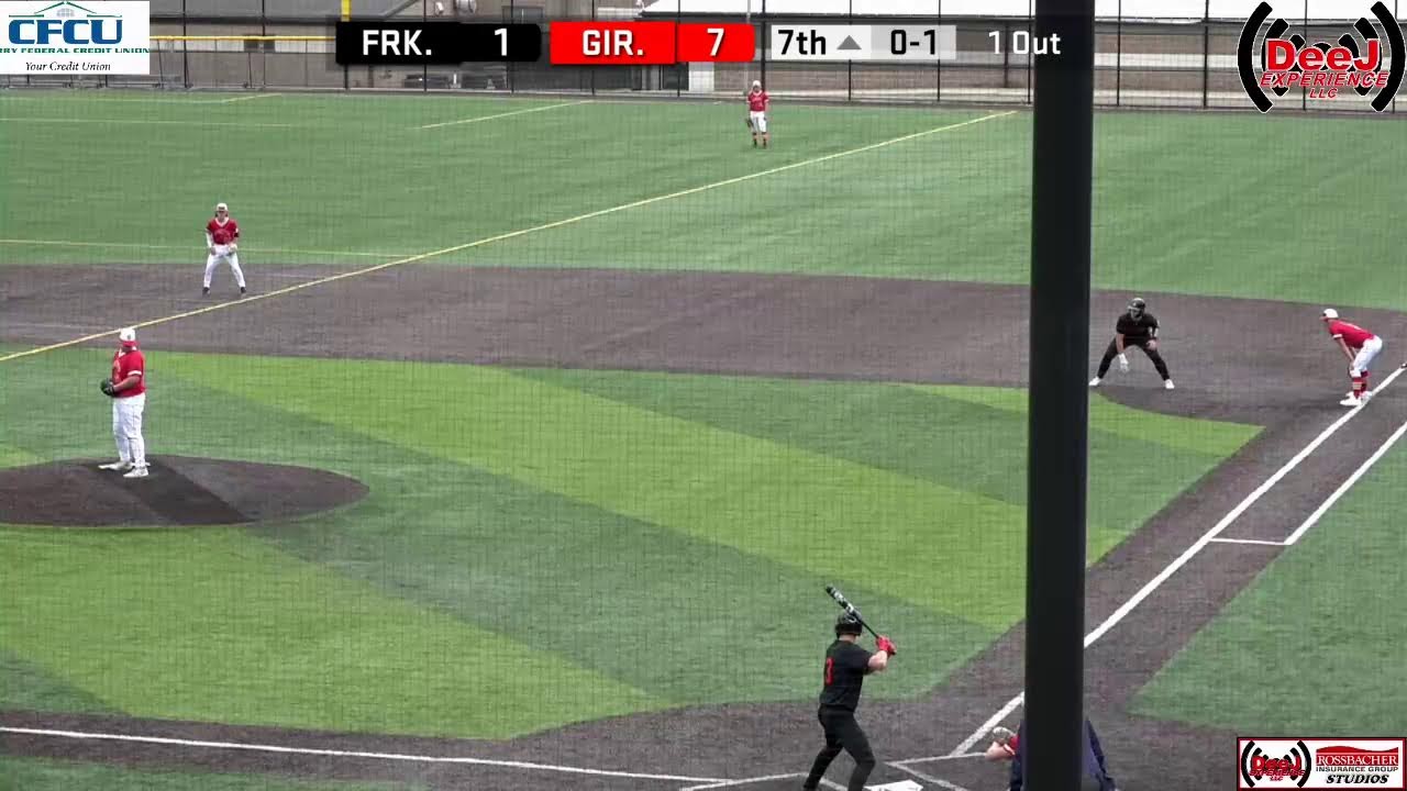 PIAA D-10 3A BASEBALL QUARTERFINALS GIRARD YELLOW JACKETS VS FRANKLIN ...