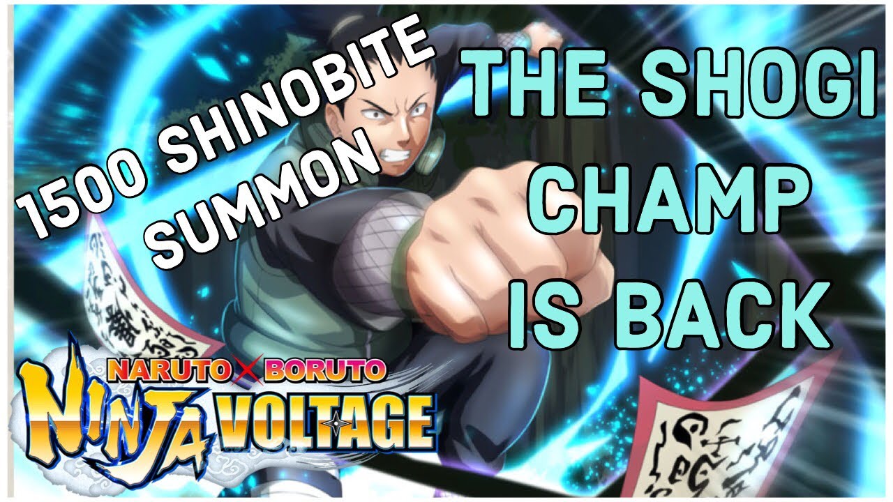 The Shogi Champ Is Back! 1500 Summon On Shikamaru New Ult | Naruto x ...