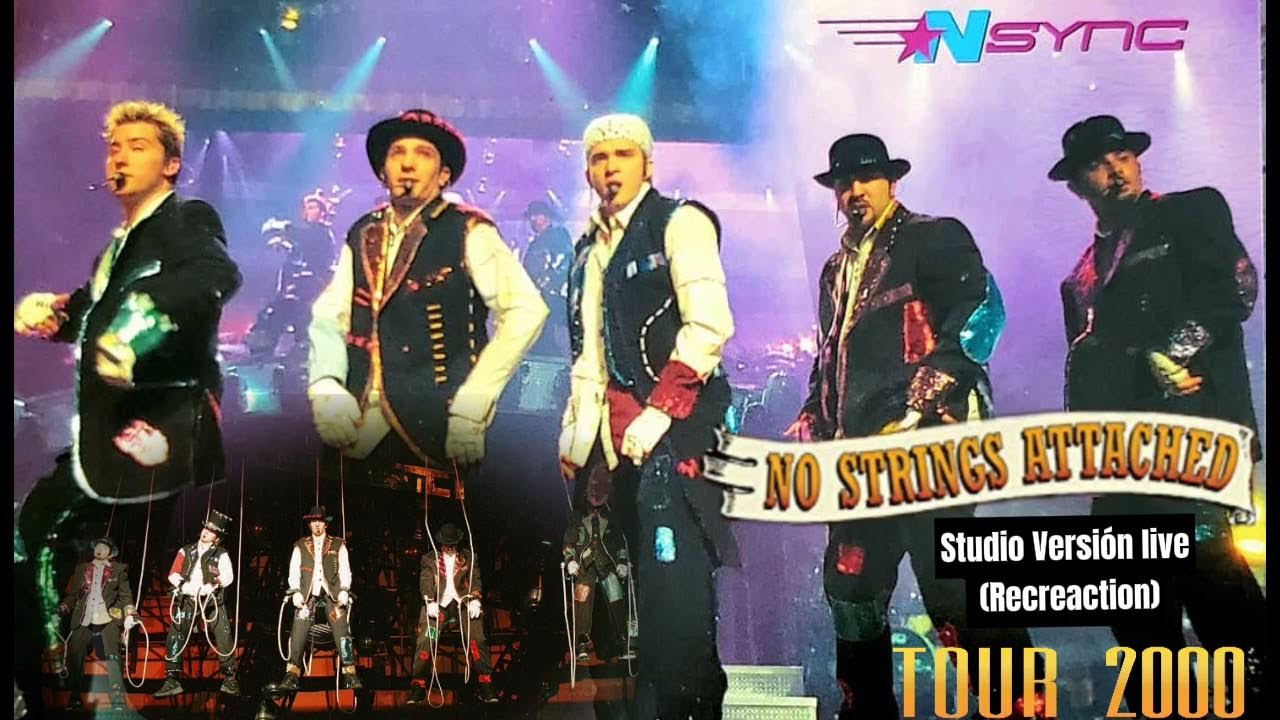 Nsync No String Attached Studio Versión recreaction (NSA Tour) 2000 Drum Live - YouTube
