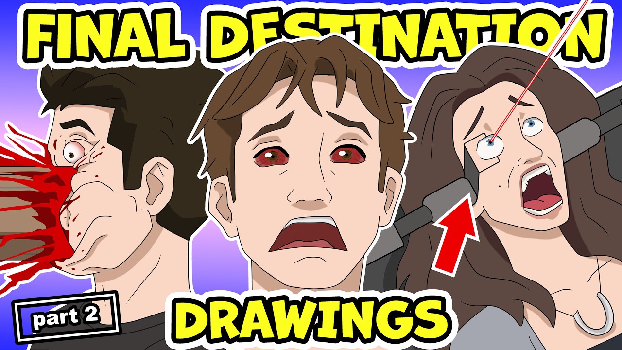 Will I RAGE QUIT drawing Final Destination? PART 2 - YouTube