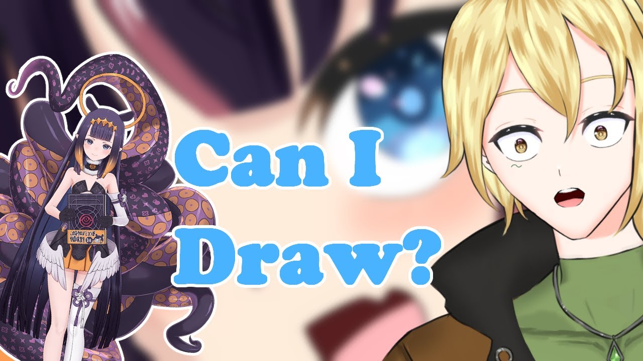 Can I Draw Ninomae Ina'nis? - YouTube