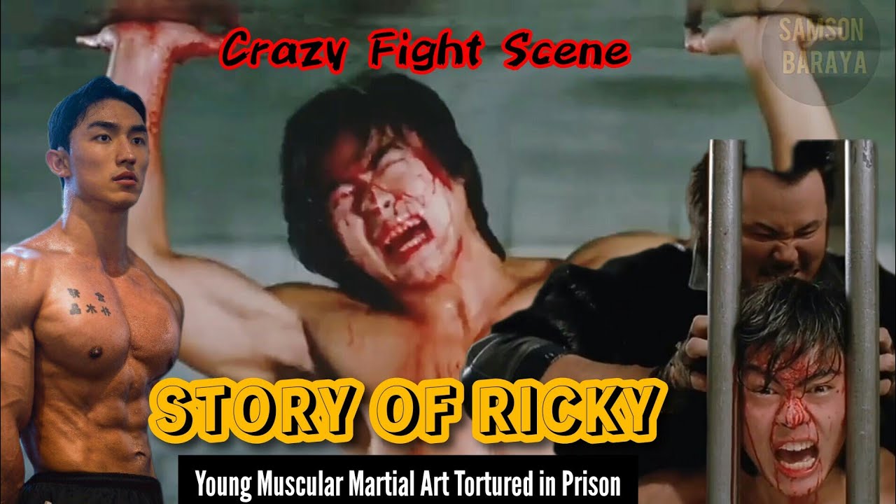Crazy Fight Asian Muscle Riki Oh | Master Kungfu Ricky Oh Di Siksa Di ...