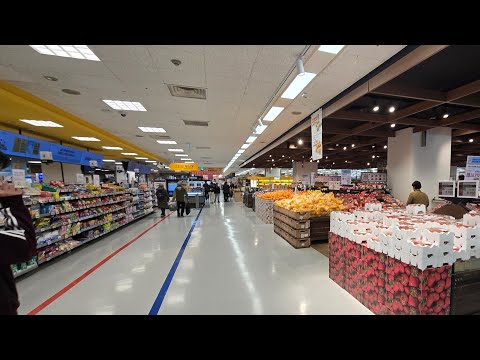 Güney Kore Seoul de Market fiyatlari kisa canli yayin