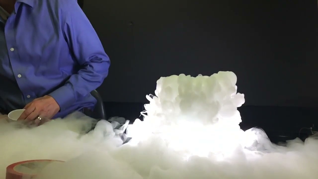 Pour Liquid Nitrogen into Boiling Water Slow Motion | Physics with ...