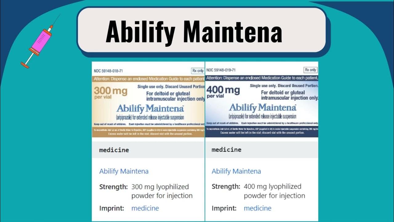 Lai Aripiprazole Abilify Maintena Youtube
