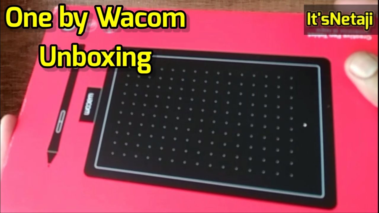 Wacom pen tablet | One by Wacome pen tablet Unboxing | It'sNetaji - YouTube