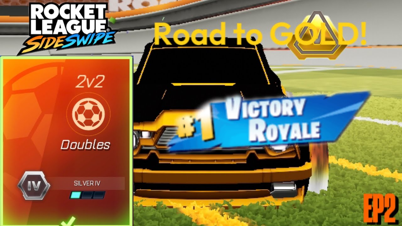 We Got TO SILVER IV! (Road to ???) RL Sideswipe EP2 - YouTube
