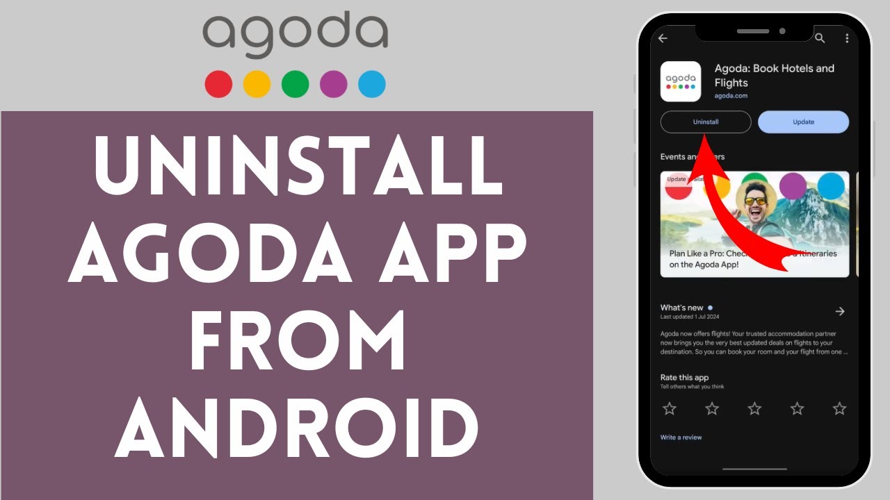 How to Uninstall Agoda from Android | Remove the App Completely 2024 ...
