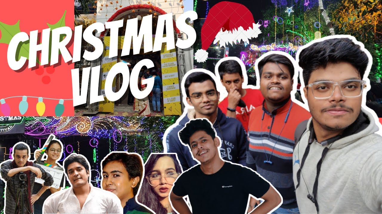 CELEBRATING CHRISTMAS WITH FAMOUS INFLUENCERS OF BENGAL🤩 | AXIE UTSAV ...