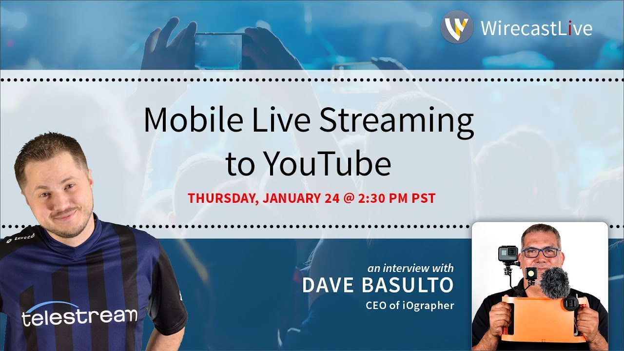 Mobile Live Streaming to YouTube - YouTube